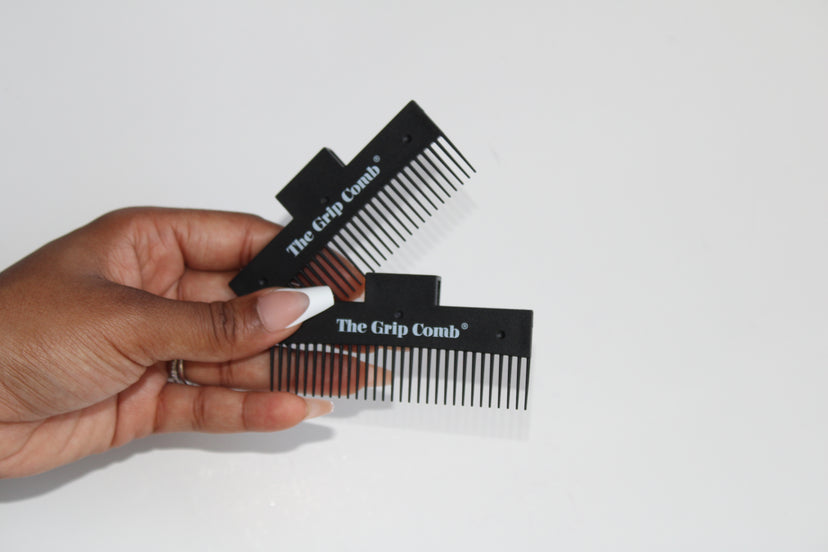 Comb Straightener: Flat Hot Comb Hair Straightener – The Grip Comb